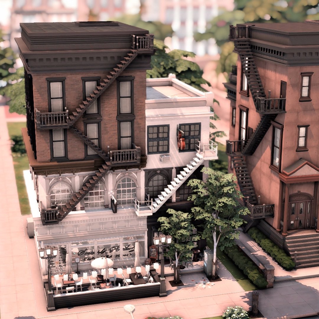 New York Street - Gallery - The Sims 4 Rooms / Lots - CurseForge