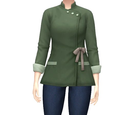 Yui Wrap top - Gallery - The Sims 4 Create a Sim - CurseForge