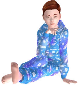 Leightistic kids clothing LK003 - Space onesie - Basegame compatible - Gallery - The Sims 4 ...