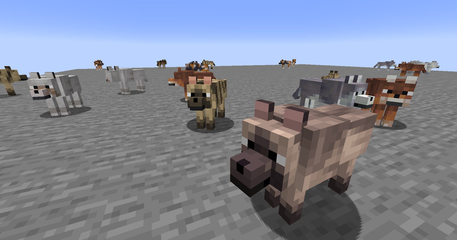 new wolf variants / nuevas variantes de lobos - Screenshots - Minecraft ...