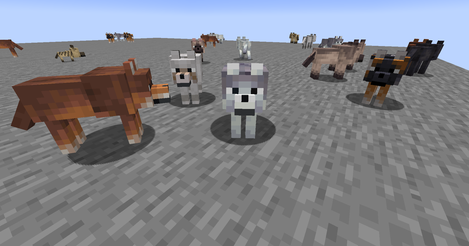 new wolf variants / nuevas variantes de lobos - Screenshots - Minecraft ...