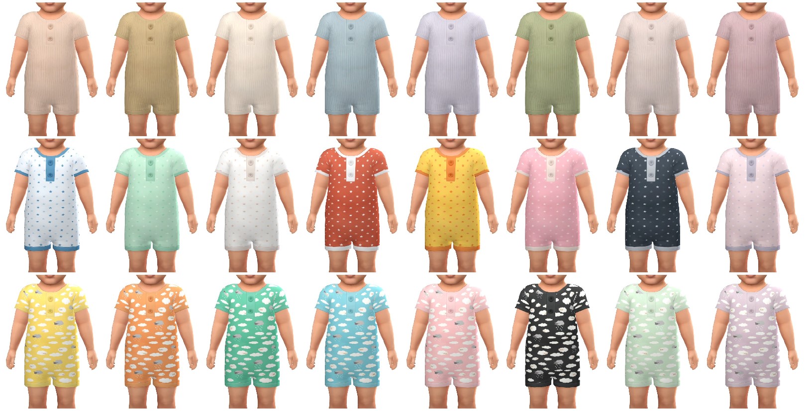 BOBBY - infant romper - Gallery - The Sims 4 Create a Sim - CurseForge