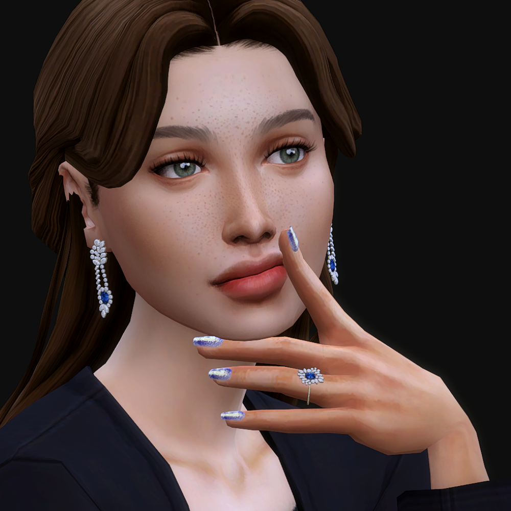 Sapphire Diamond Ring - Gallery - The Sims 4 Create a Sim - CurseForge