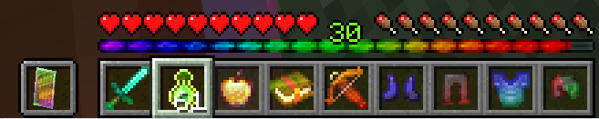 RGB/Rainbow XP Bar and Enchantment Glint - Gallery - Minecraft Resource ...