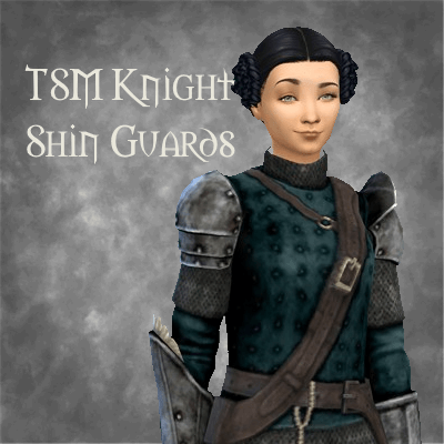 TSM Knight Shin Guards Ladies Armor - Gallery - The Sims 4 Create a Sim ...