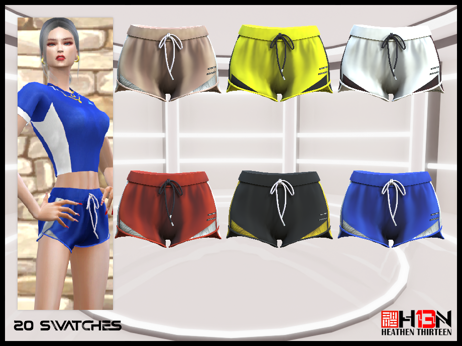 Workout Shorts - Gallery - The Sims 4 Create a Sim - CurseForge