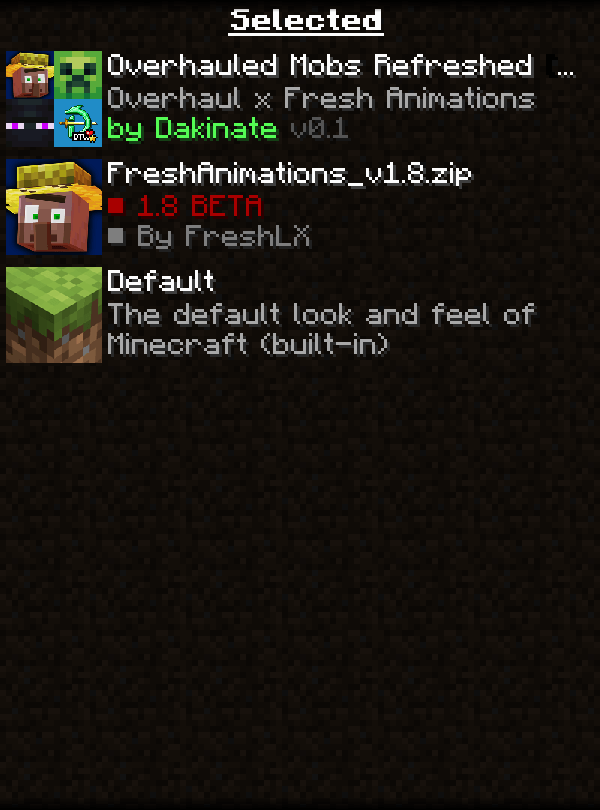 Overhauled Mobs Refreshed - Gallery - Minecraft Resource Packs - CurseForge