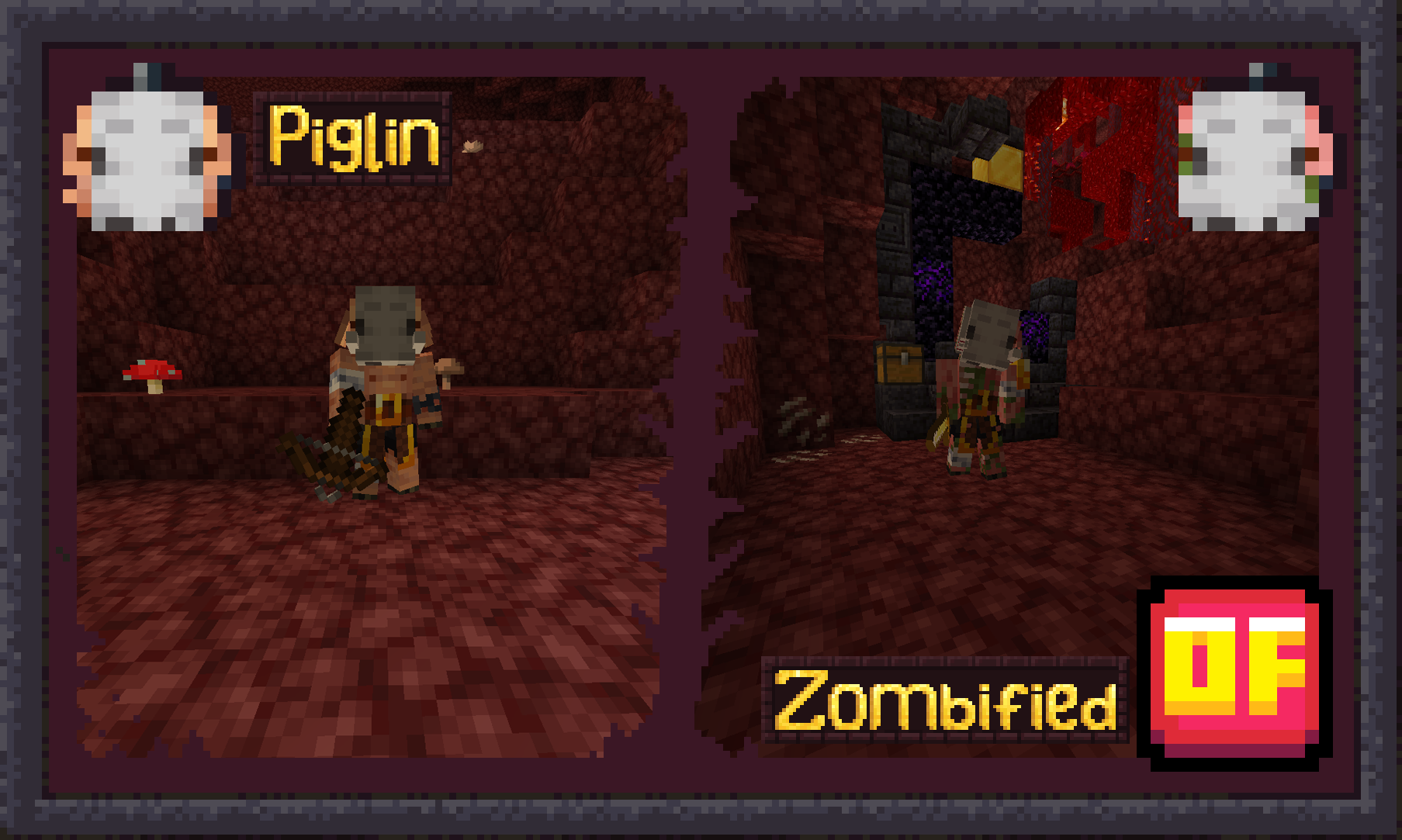 More Piglins x Fresh Animation - Gallery - Minecraft Resource Packs ...