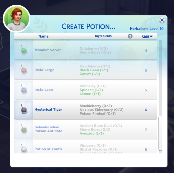 Selvadoradian Herbalism - Gallery - The Sims 4 Mods - CurseForge