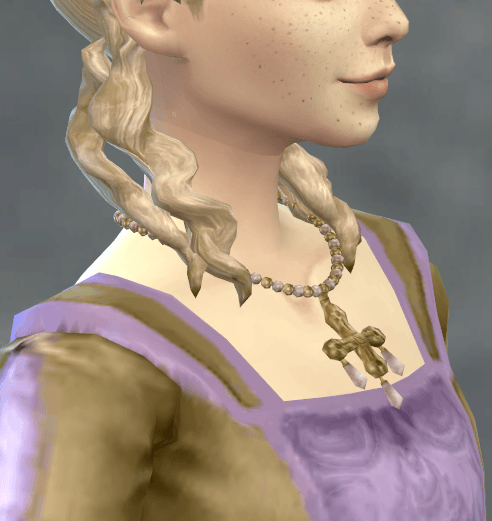 TSM Aristocrat Cross Necklace - Screenshots - The Sims 4 Create a Sim ...