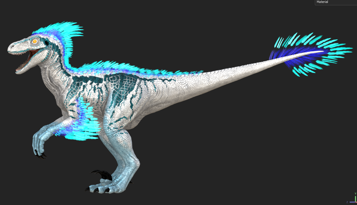 Shys Dino Variations - Gallery - Ark Survival Ascended Mods - CurseForge