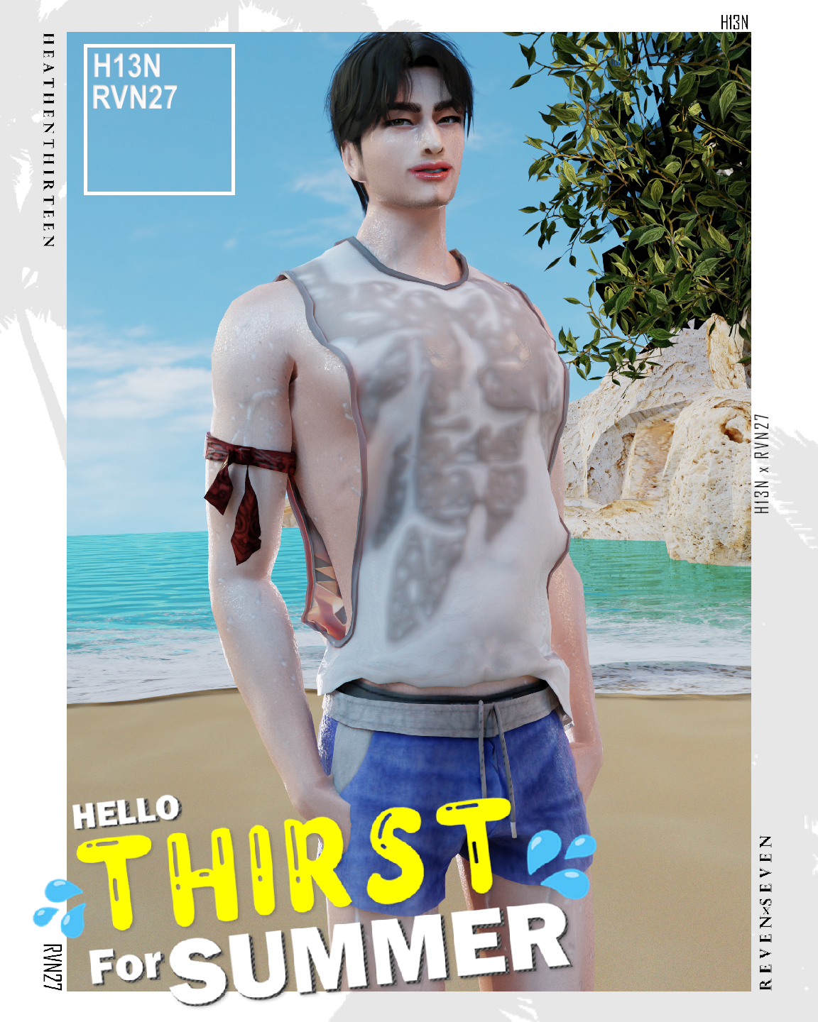 Muscle Tank and Bandana on Arms - The Sims 4 Create a Sim - CurseForge