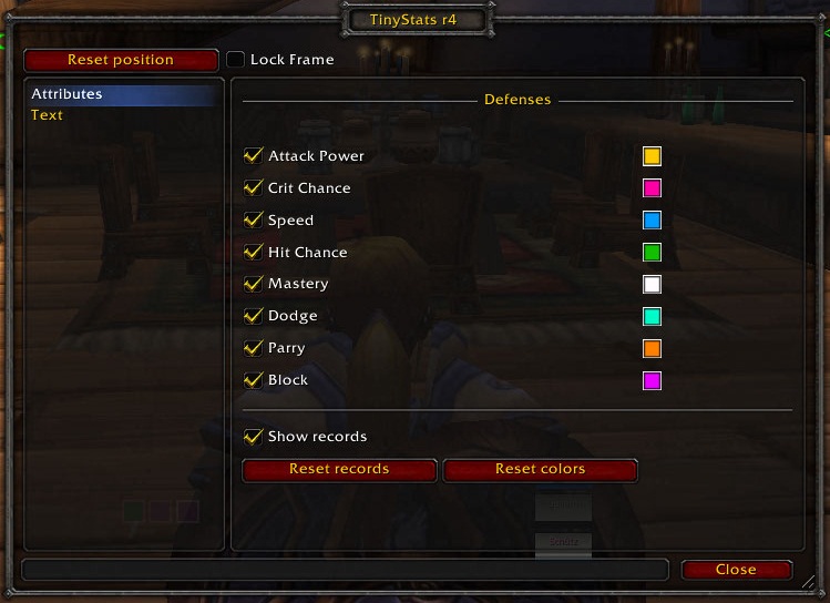 TinyXStats - World of Warcraft Addons - CurseForge