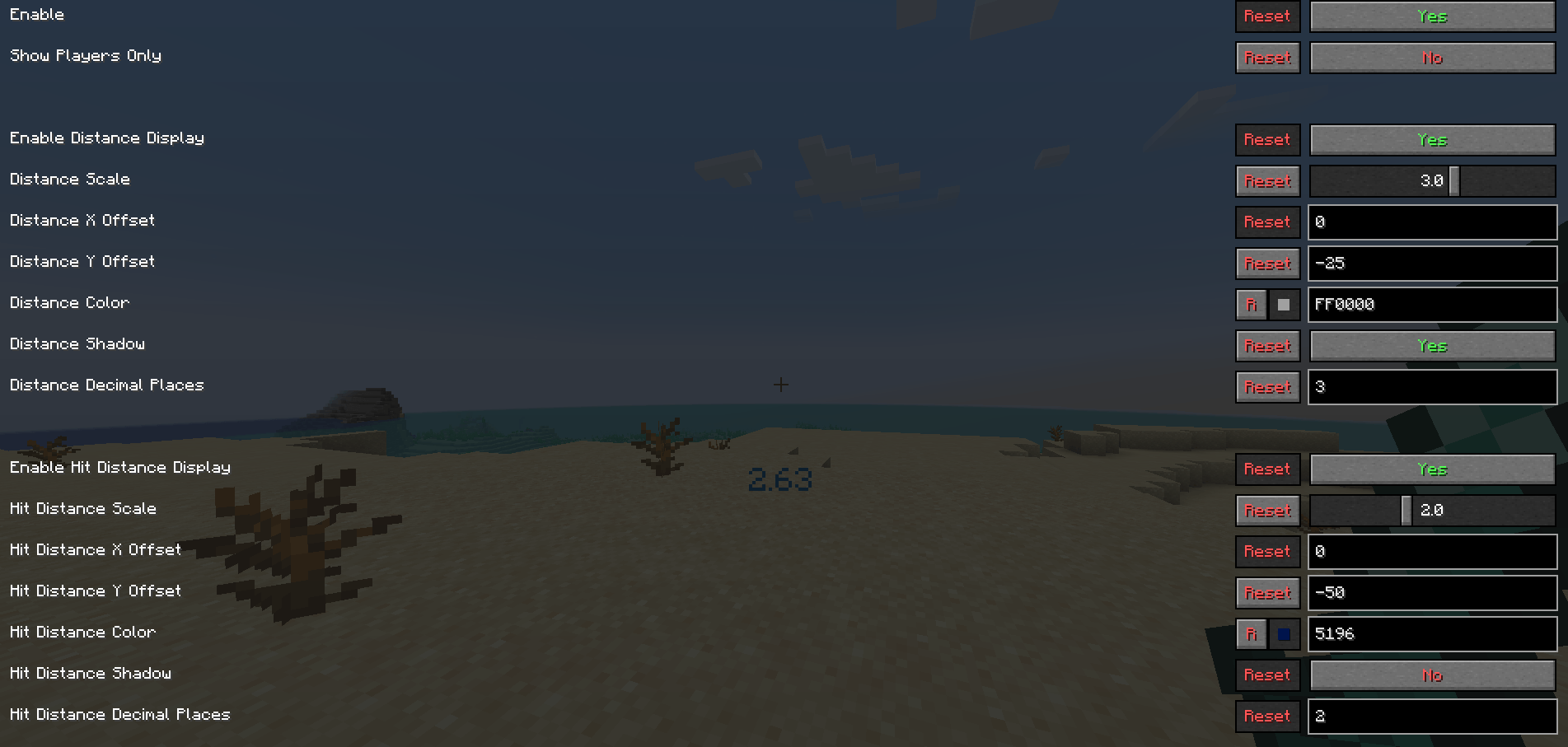 Reach Display - Gallery - Minecraft Mods - CurseForge