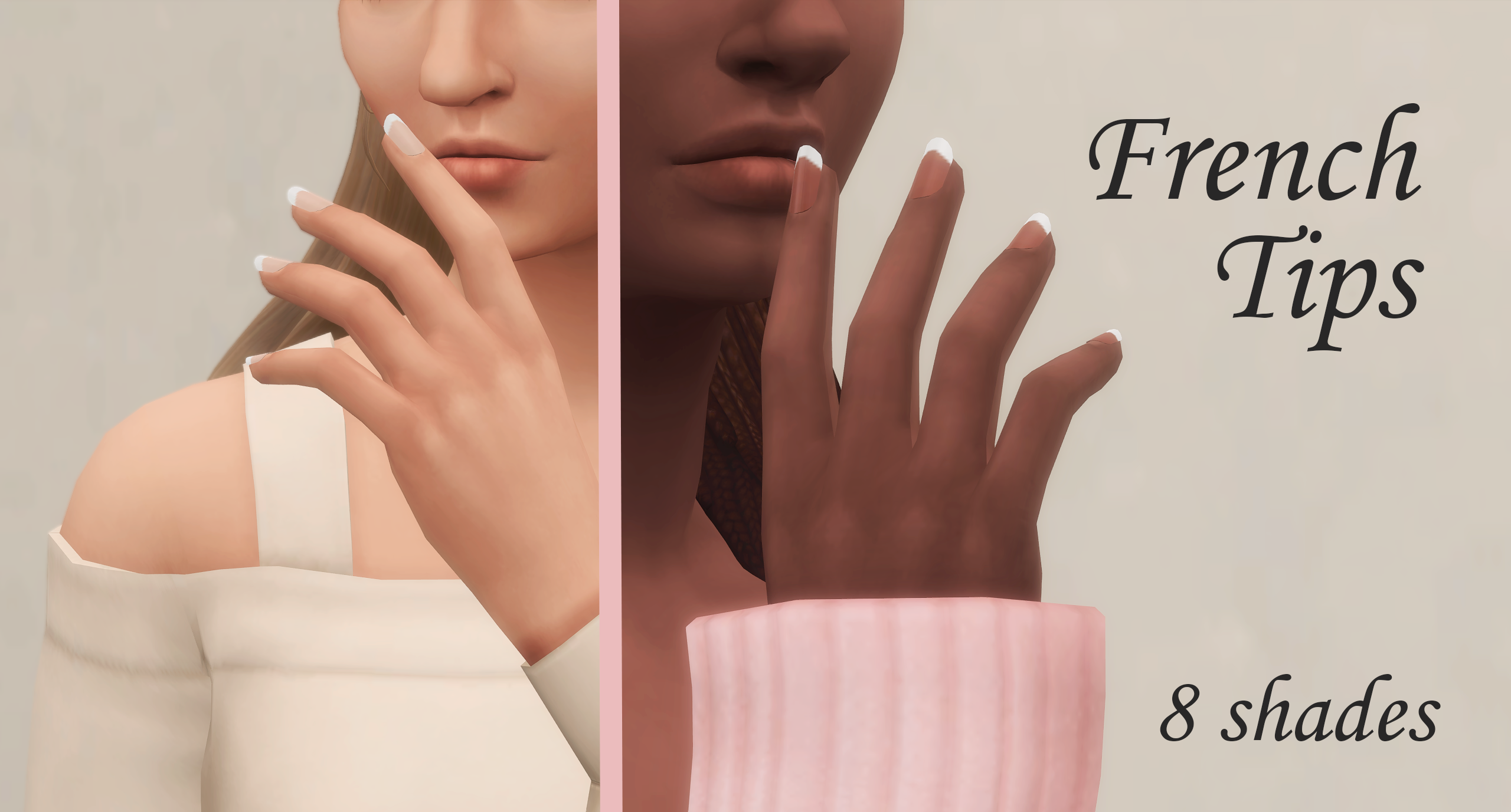 French Tips - Gallery - The Sims 4 Create a Sim - CurseForge
