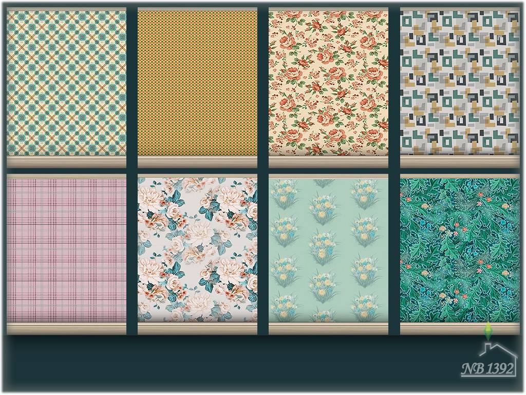 Queen's Gambit - Wallpaper - The Sims 4 Build / Buy - CurseForge