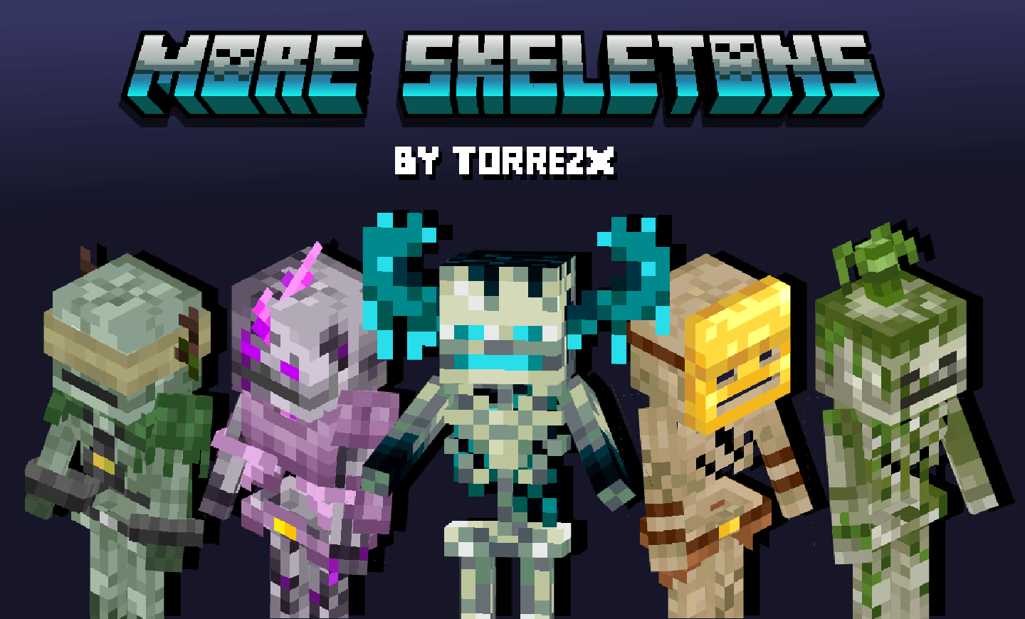 Torrezx-More skeletons RP - Minecraft Resource Packs - CurseForge