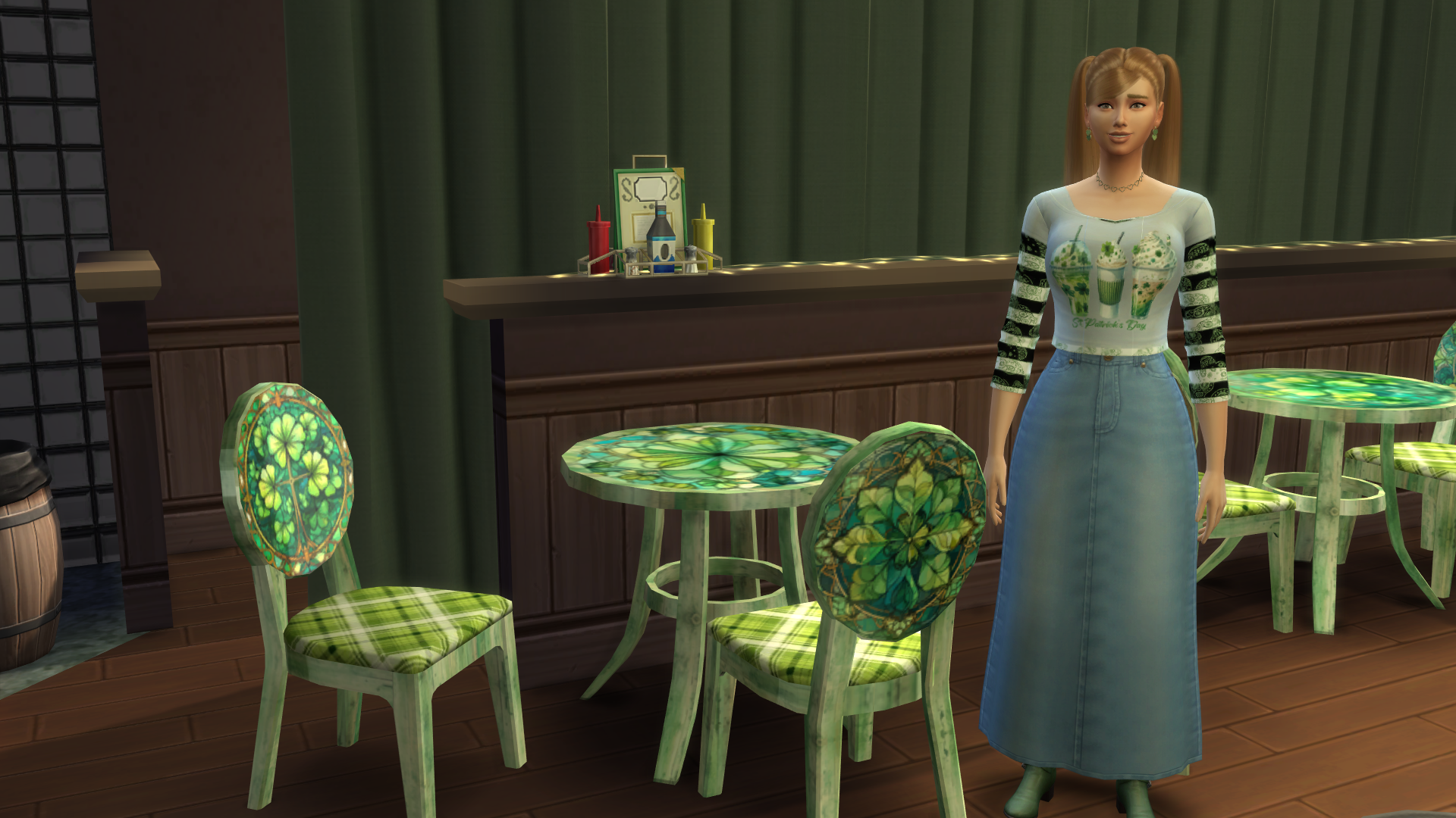 Garden Chair - Shamrock - Gallery - The Sims 4 Build / Buy - CurseForge