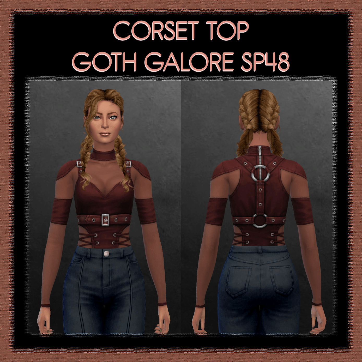 Corset Top - 55 Recolours - Gallery - The Sims 4 Create a Sim - CurseForge