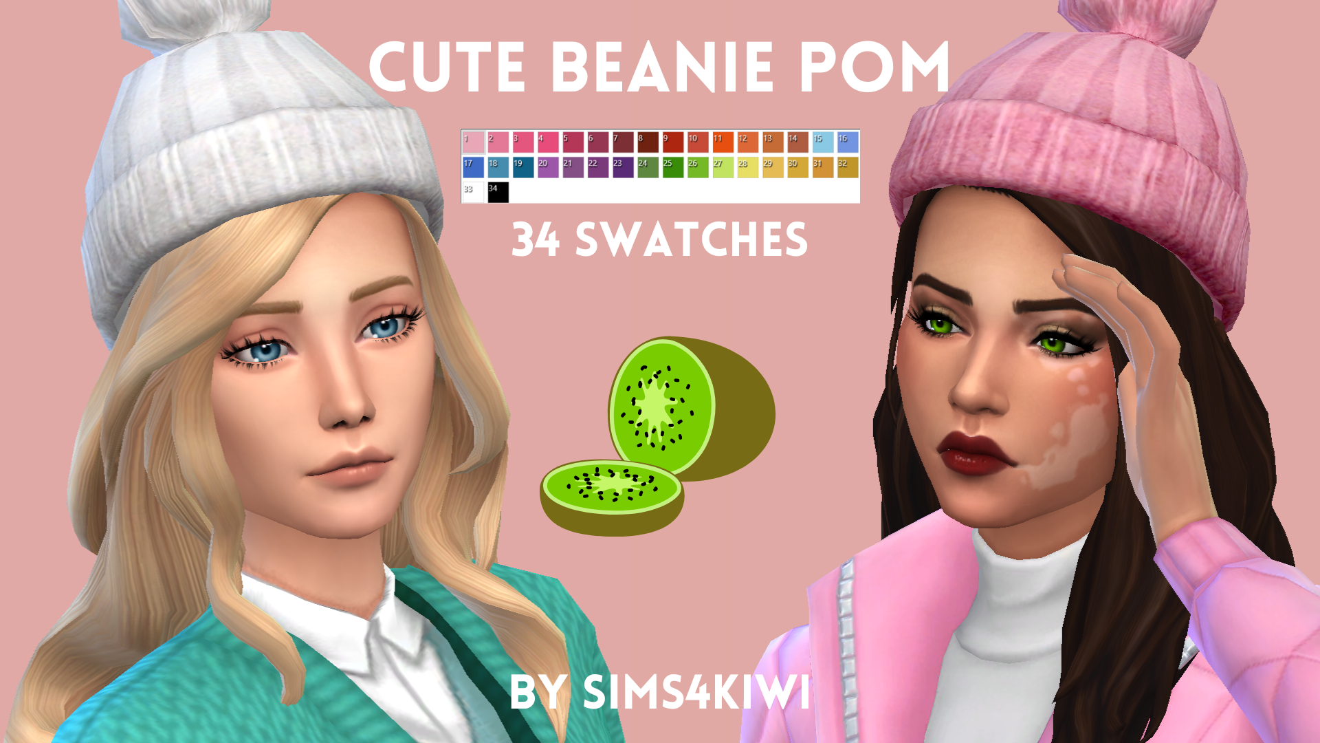 Cute Beanie Pom - Gallery - The Sims 4 Create a Sim - CurseForge