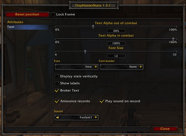 TinyHunterStats - World of Warcraft Addons - CurseForge