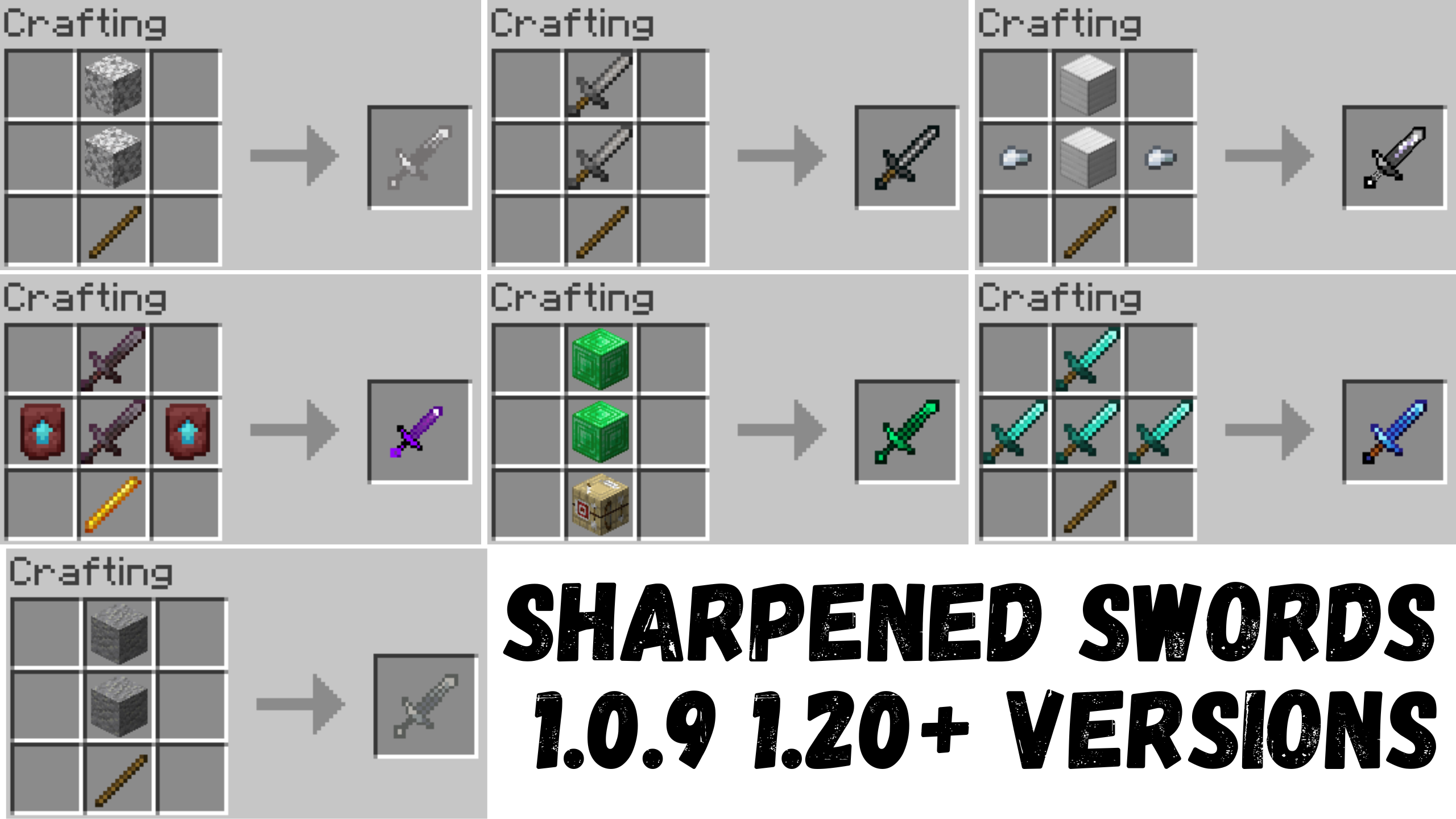 Sharpened Swords - Gallery - Minecraft Mods - CurseForge