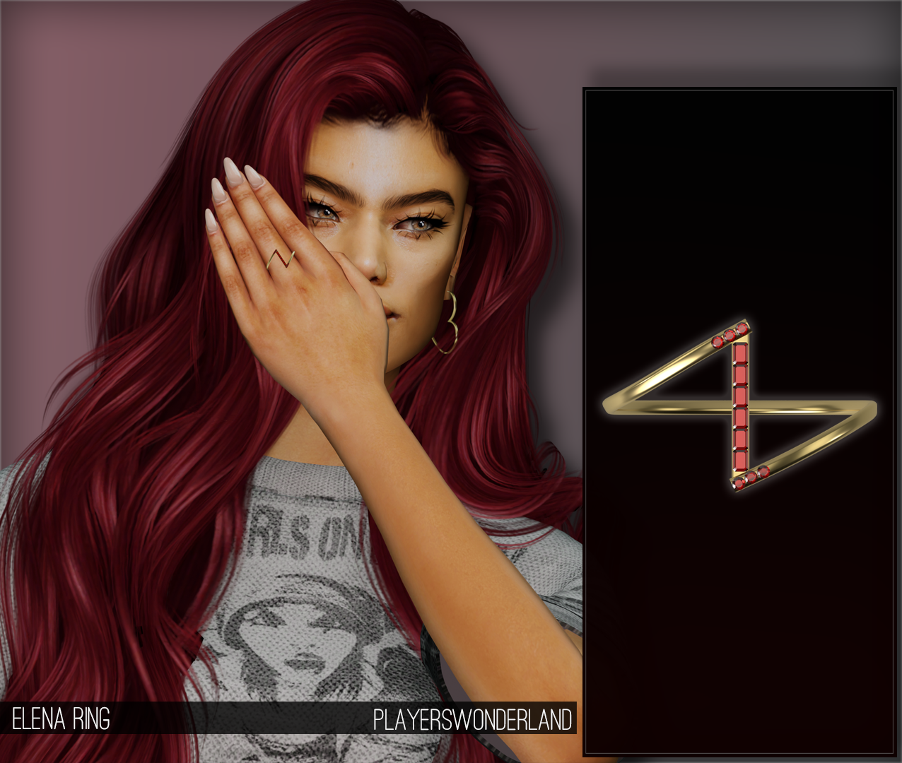 Elena Ring - Gallery - The Sims 4 Create a Sim - CurseForge