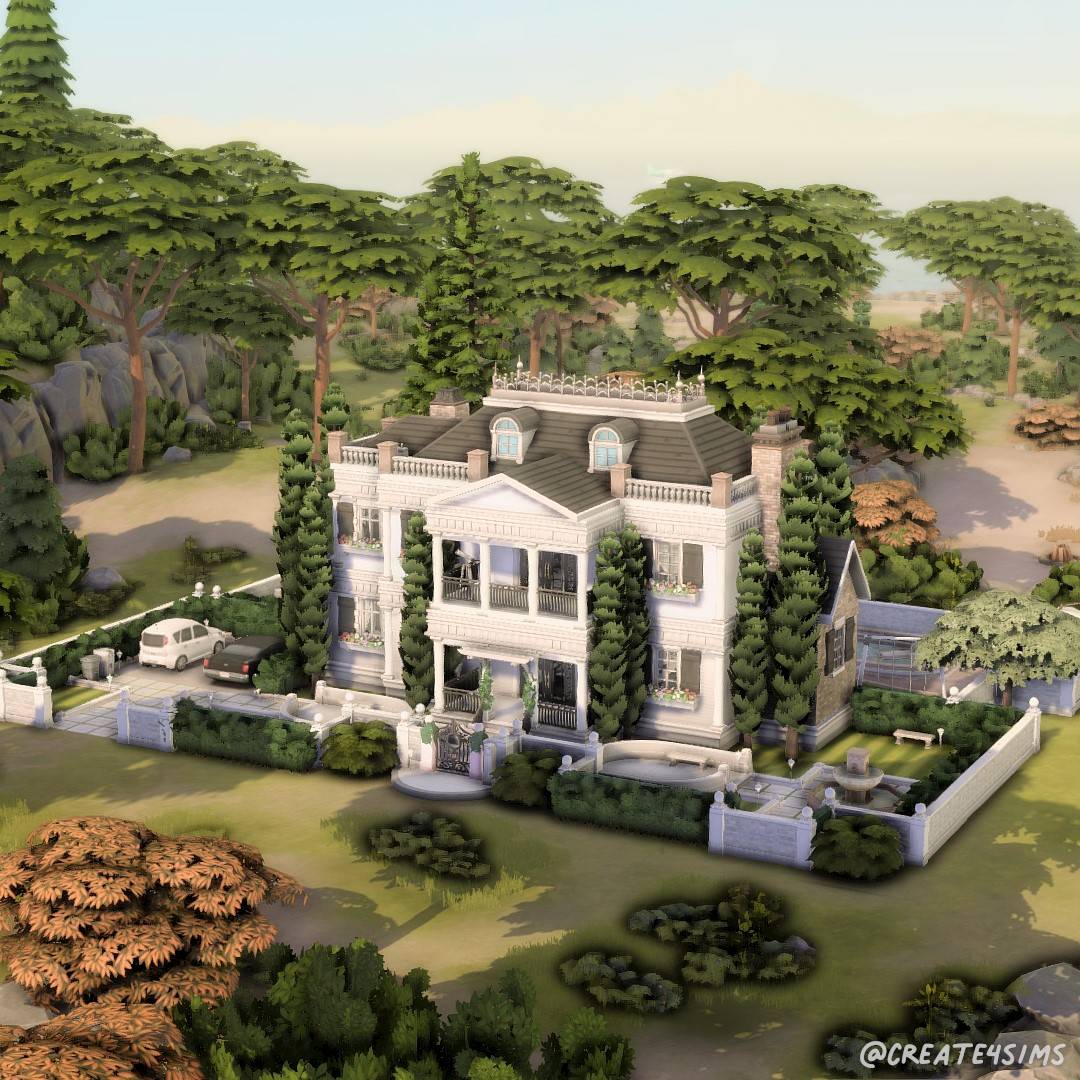 Colonial House - Gallery - The Sims 4 Rooms / Lots - CurseForge
