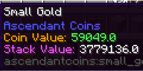 Ascendant Coins - Gallery - Minecraft Mods - CurseForge