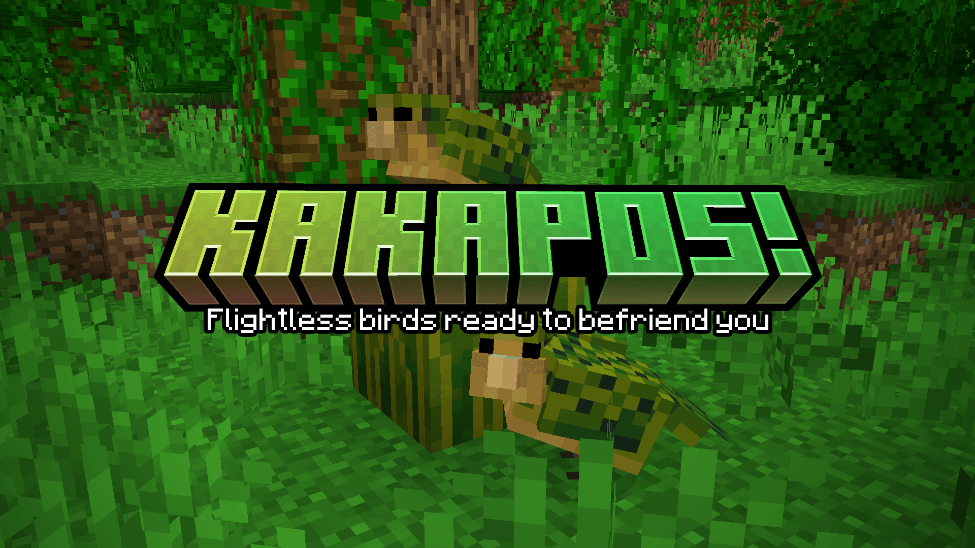 Kakapos - Minecraft Mods - CurseForge