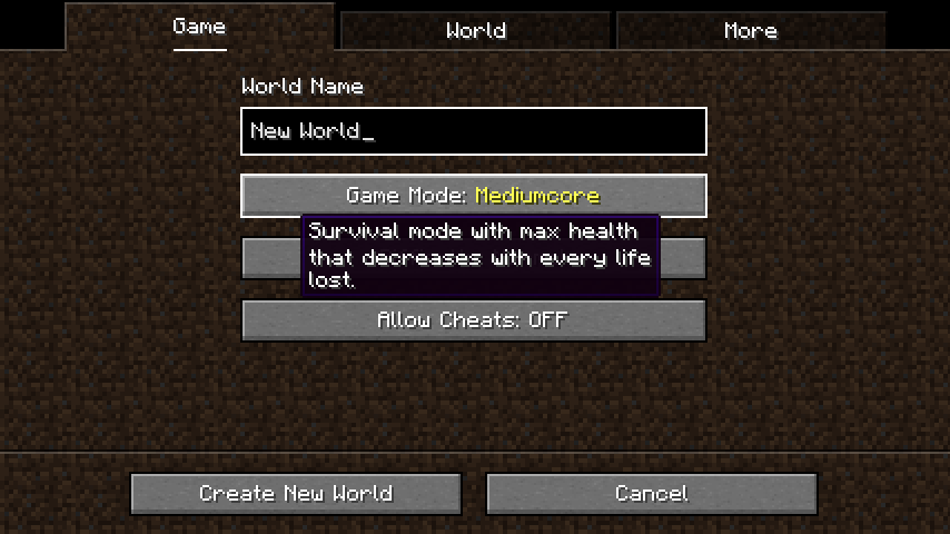 Mediumcore Mode - Gallery - Minecraft Mods - CurseForge