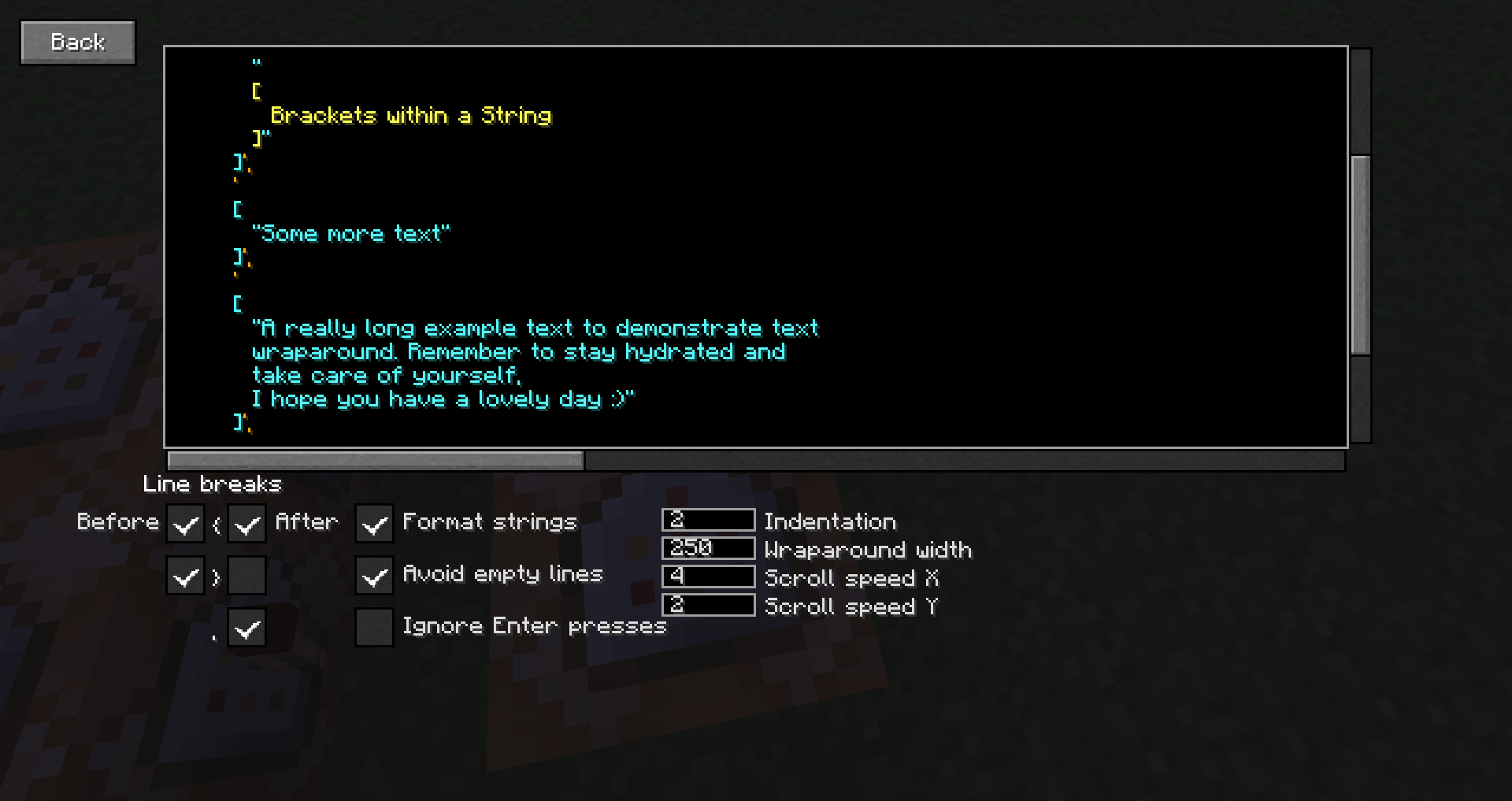 Better Command Block Ui Gallery Minecraft Mods Curseforge
