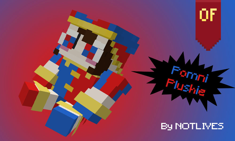 NOTLIVES's Pomni Plushie - Minecraft Resource Packs - CurseForge