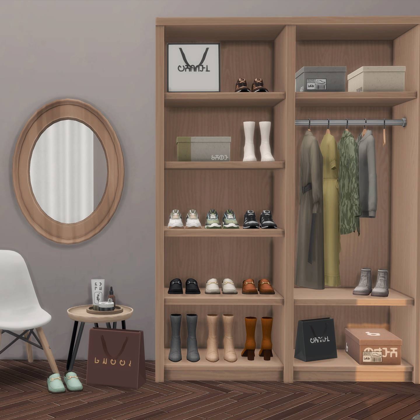 LAVISH - walk-in wardrobe / dressing & glam room - by charly pancakes ...