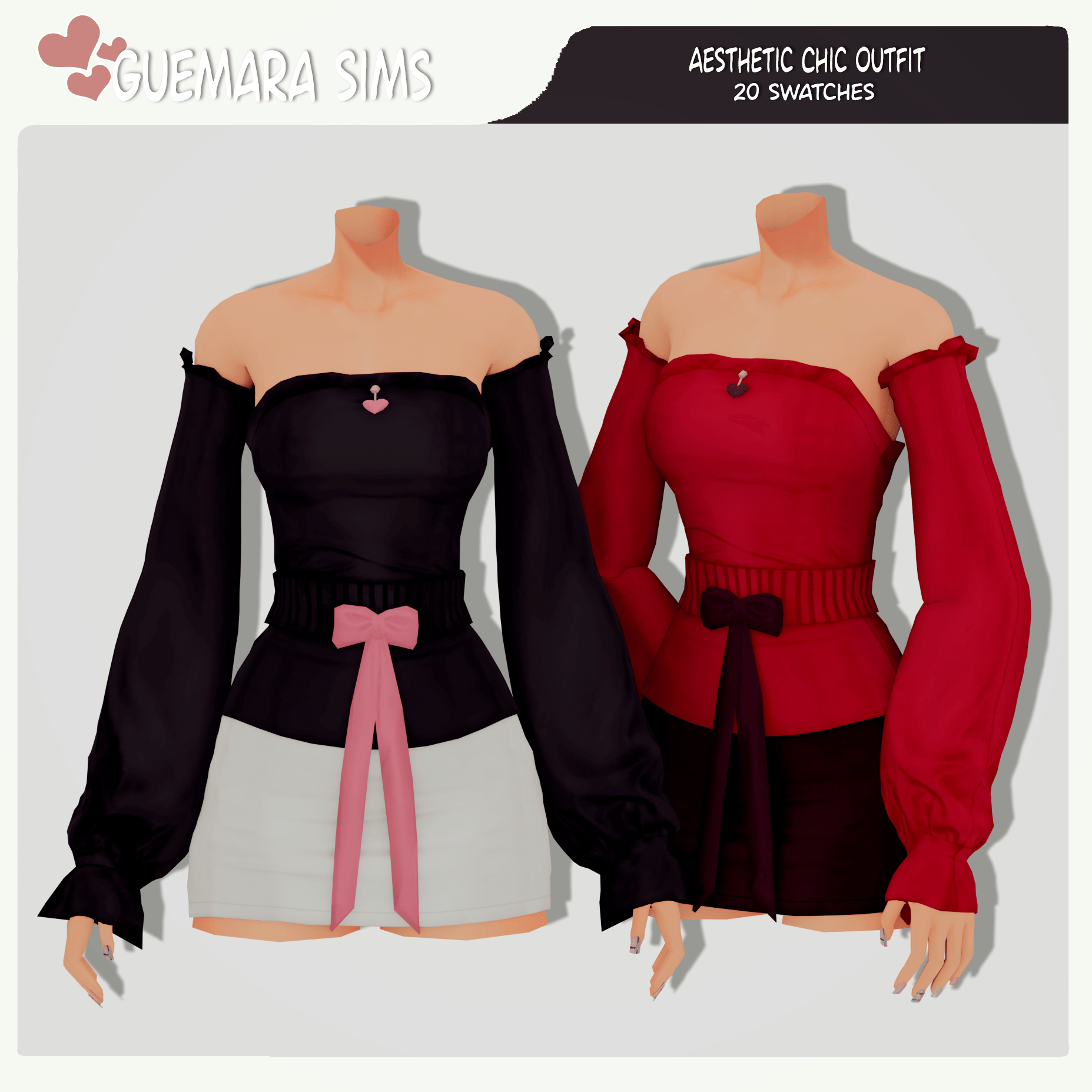 Aesthetic Chic Outfit - Gallery - The Sims 4 Create a Sim - CurseForge