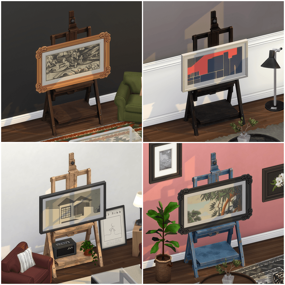 TELLY - art frame tv - by charly pancakes - Gallery - The Sims 4 Mods ...