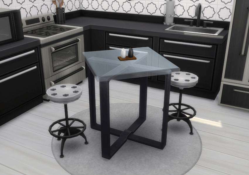 Bar Height Tables for Base Game - Gallery - The Sims 4 Build / Buy ...