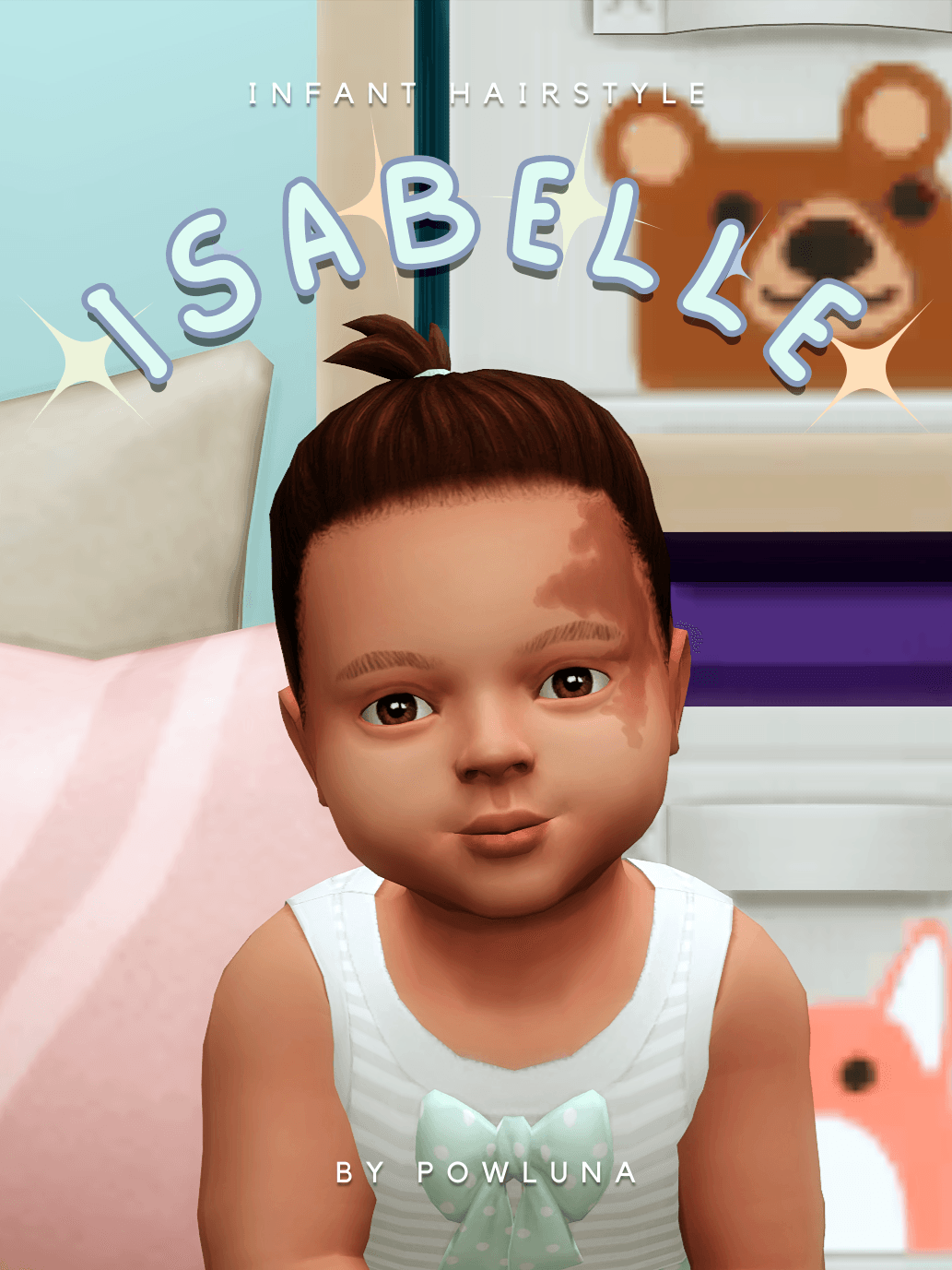 ISABELLE - infant hair - The Sims 4 Create a Sim - CurseForge