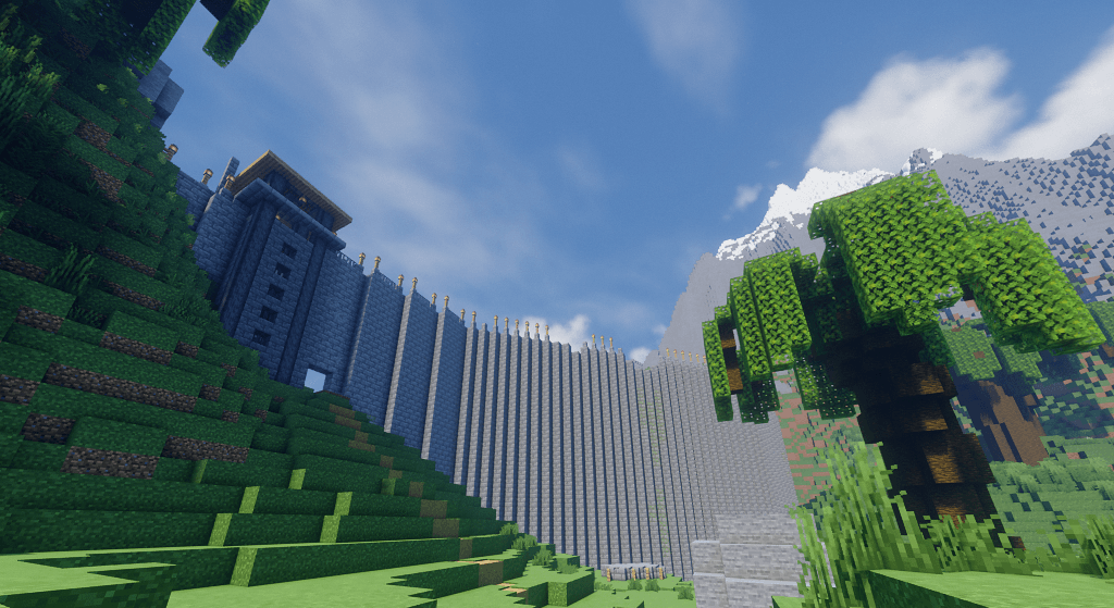 Minecraft Lonely Mountain Journey Through Middle Earth Minecraft
