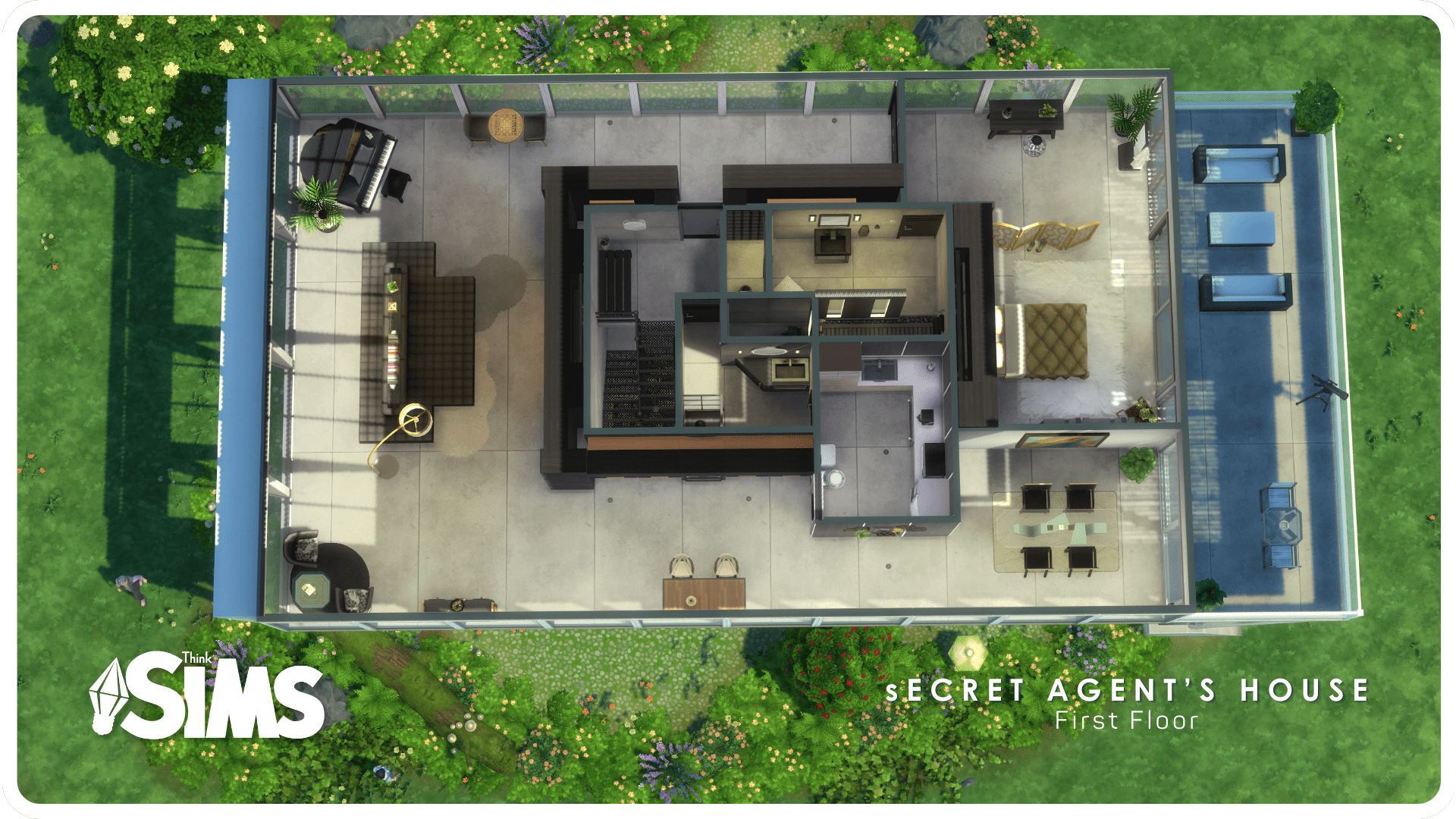 Secret Agent's House - Gallery - The Sims 4 Rooms / Lots - CurseForge