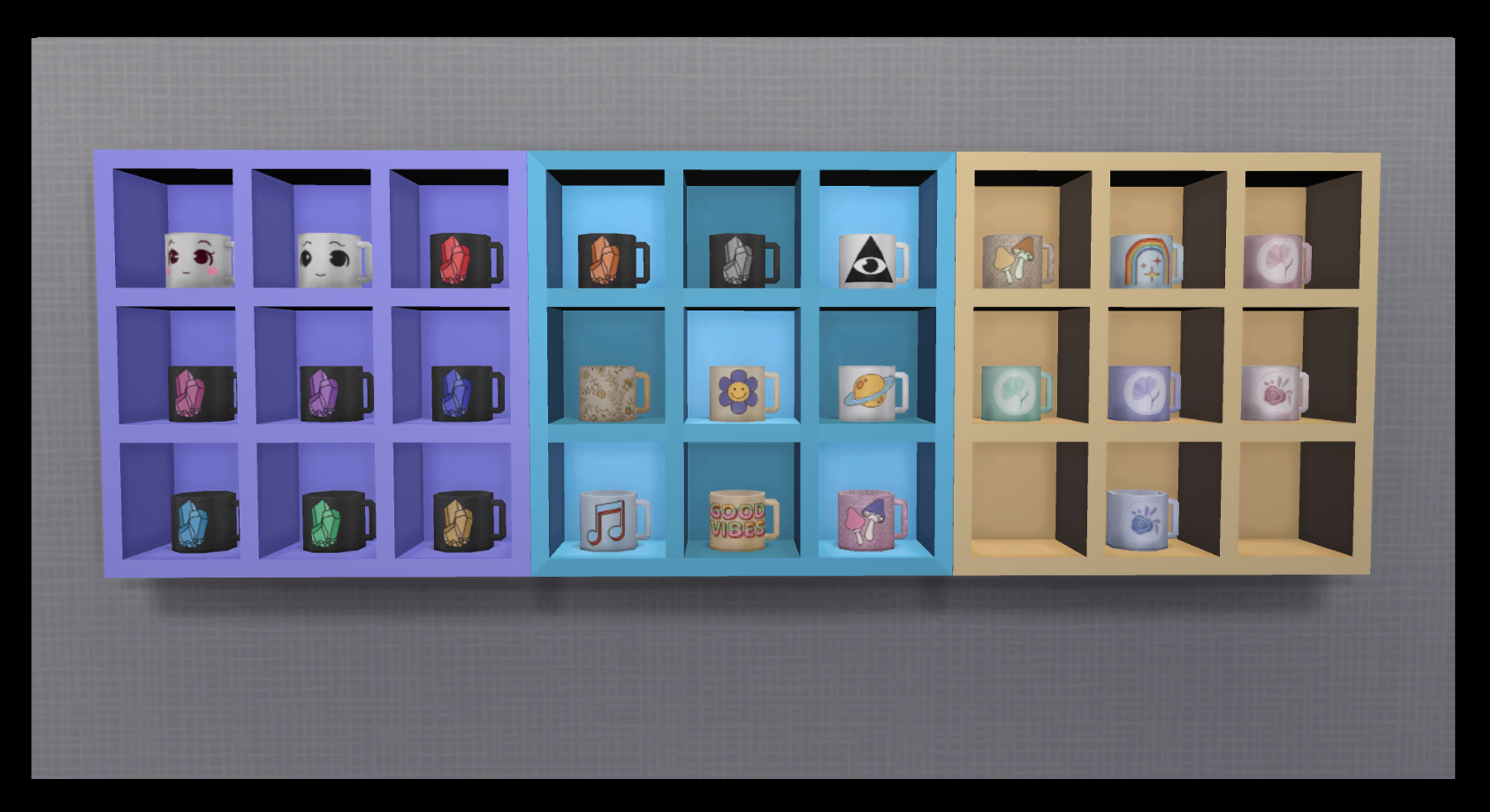 Mugs Galore Set 4 - Clutter - Gallery - The Sims 4 Build / Buy - CurseForge