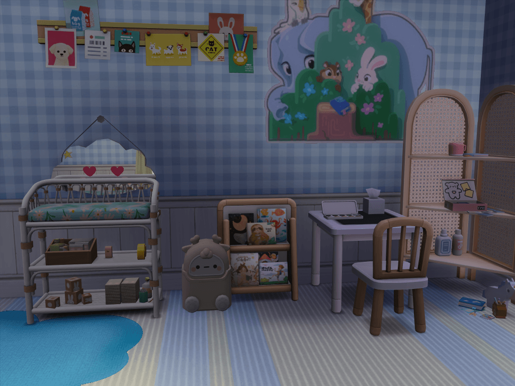 Blue Kids Bedroom - The Sims 4 Rooms / Lots - CurseForge