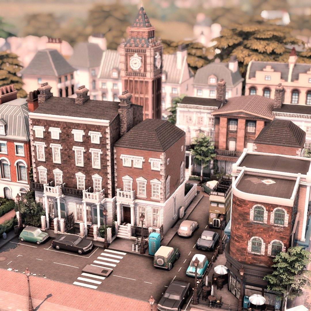 London Townhouses + More - Gallery - The Sims 4 Rooms / Lots - CurseForge