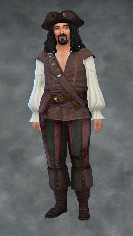 TSM Aarbyville Pirate Hat Model 1 - Gallery - The Sims 4 Create a Sim ...