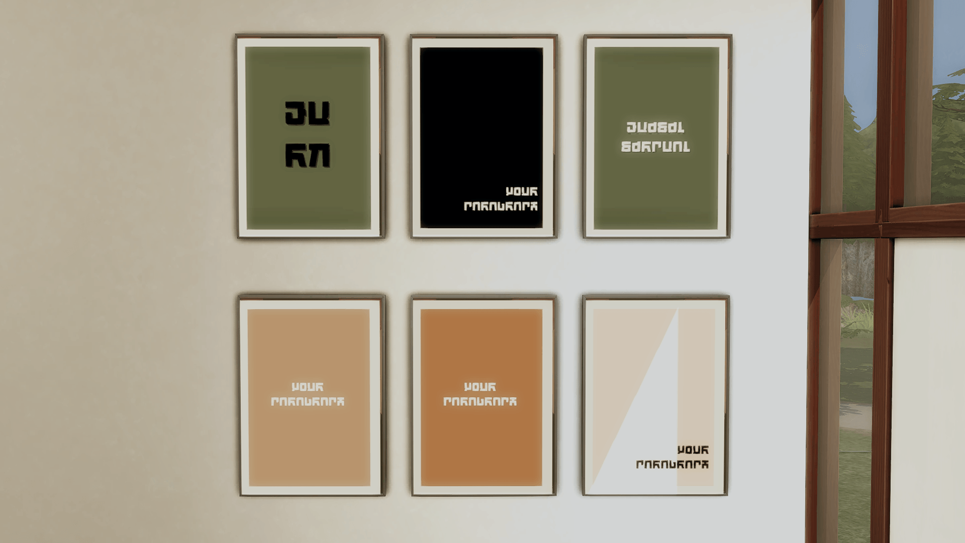 Simlish 02 frames - Gallery - The Sims 4 Build / Buy - CurseForge