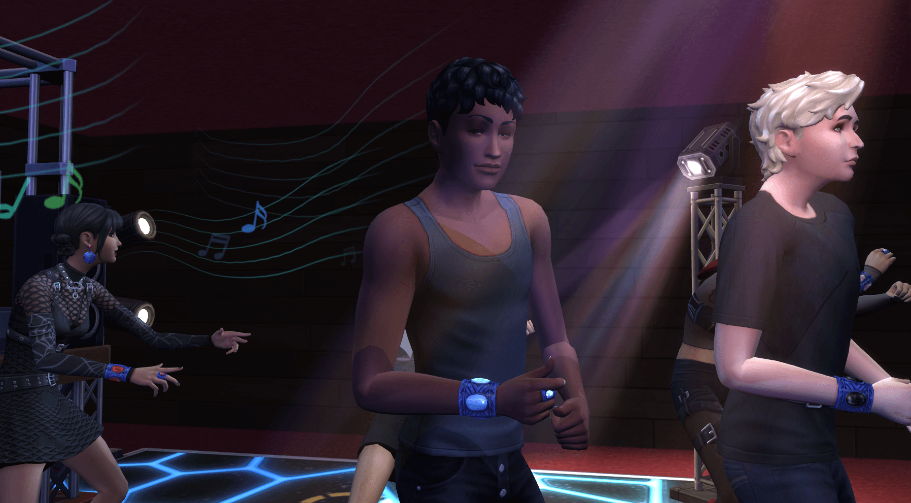 Chunky Jewelry in Blutonium - Gallery - The Sims 4 Create a Sim ...