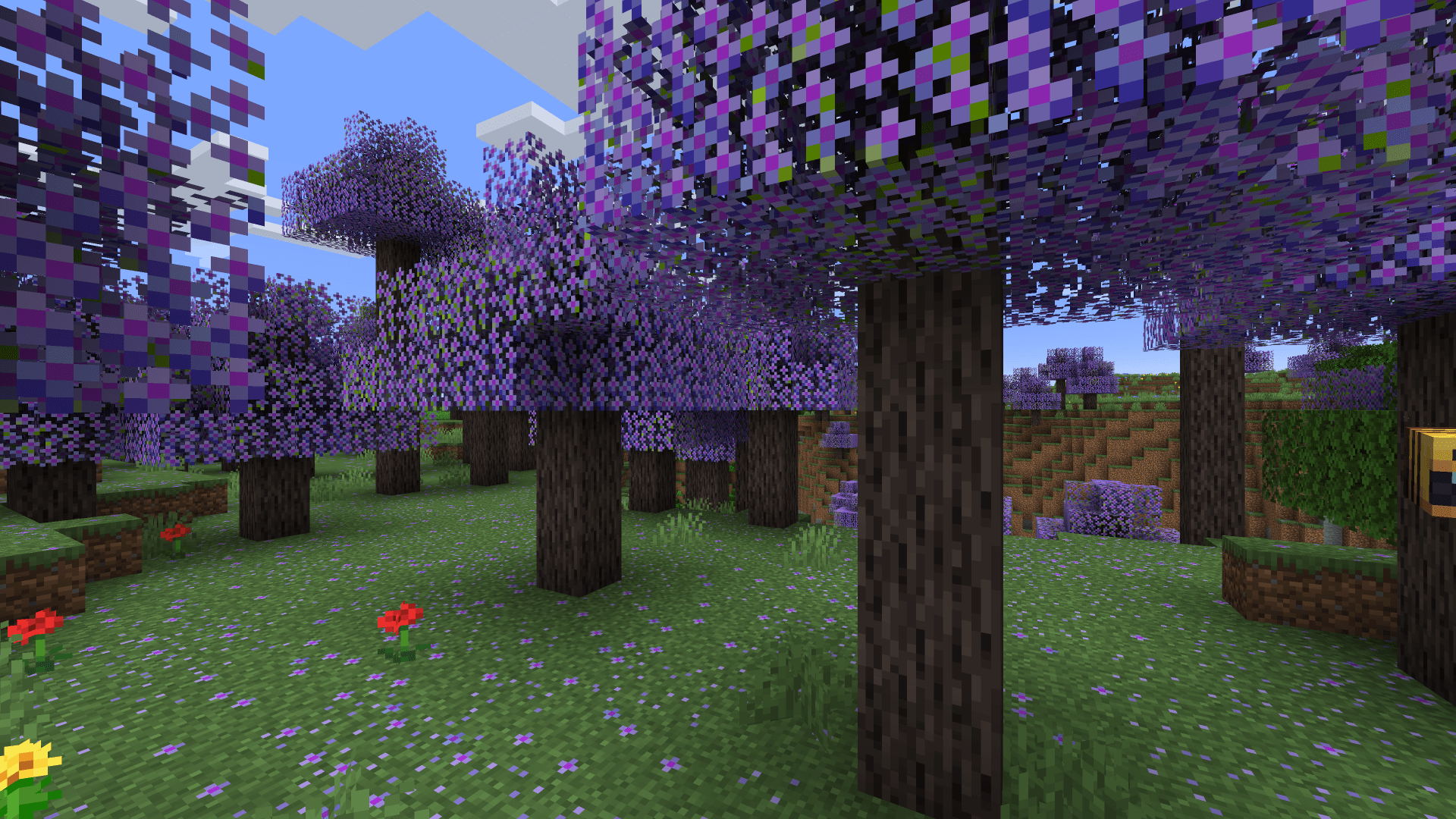 Arboles de Jacaranda - Gallery - Minecraft Resource Packs - CurseForge
