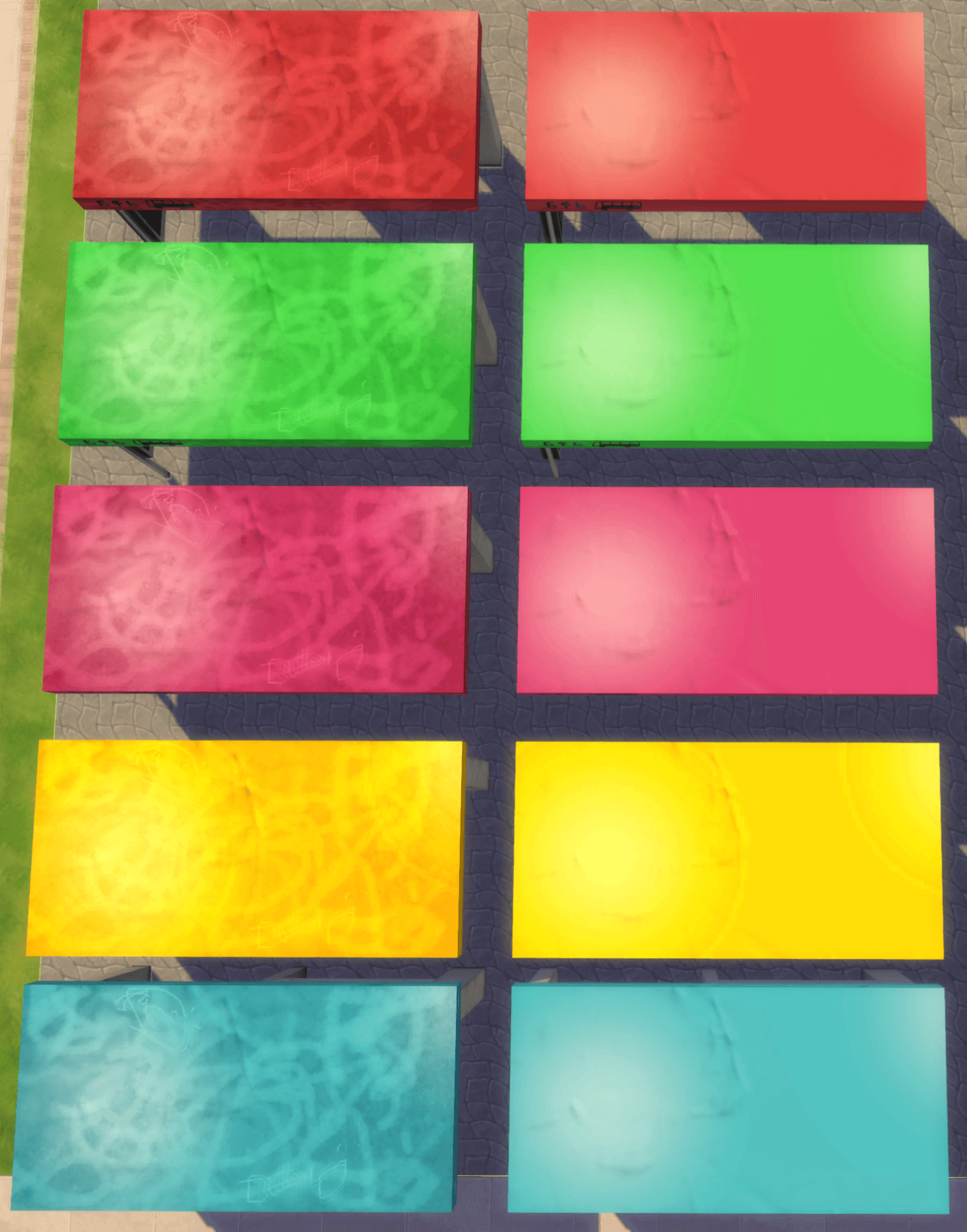 Bus Shelters (Recoloured) - Gallery - The Sims 4 Build / Buy - CurseForge