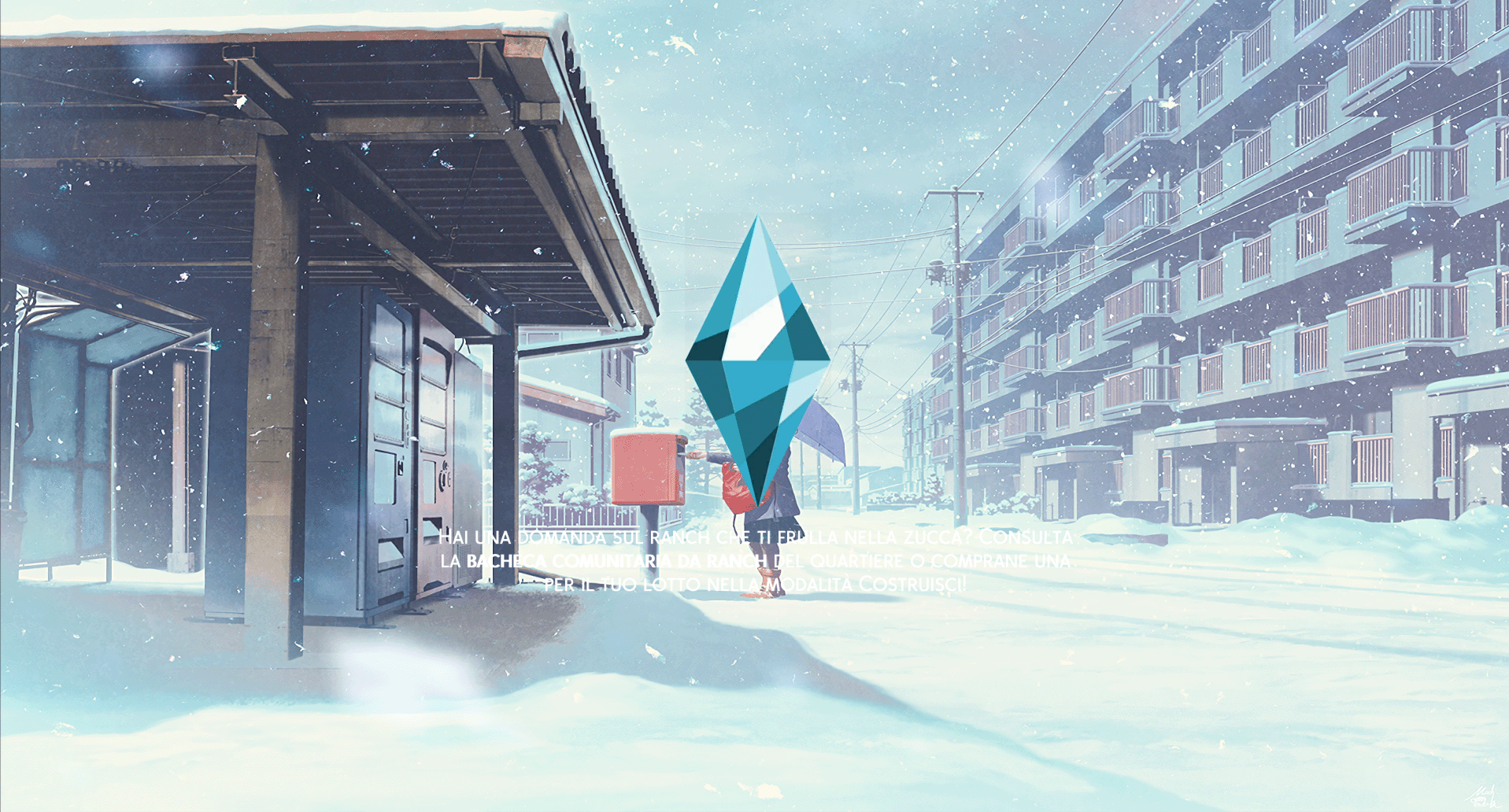 Loading Screen Winter Part One - Screenshots - The Sims 4 Mods - CurseForge