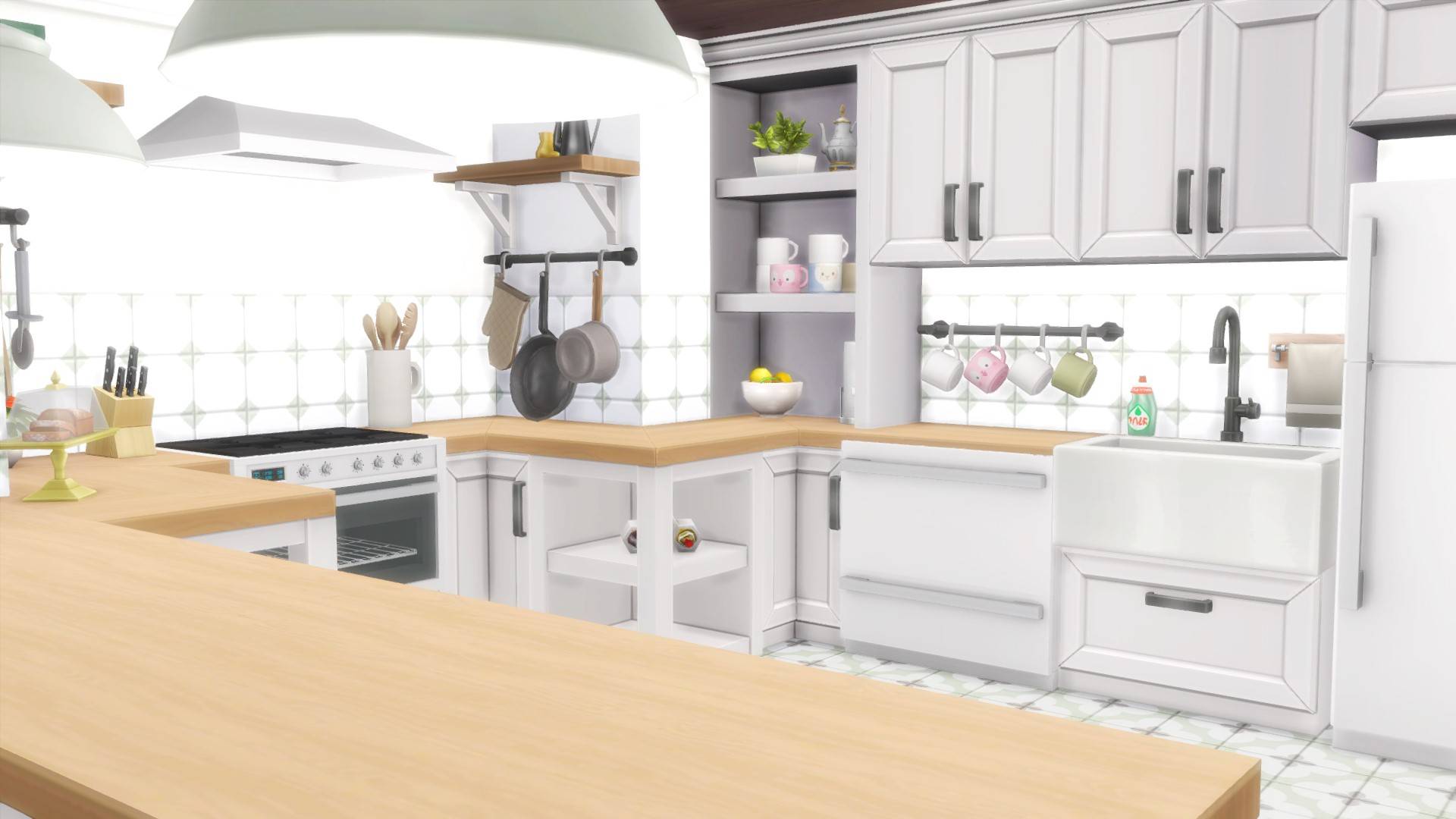 Country Garden Kitchen - Gallery - The Sims 4 Rooms / Lots - CurseForge
